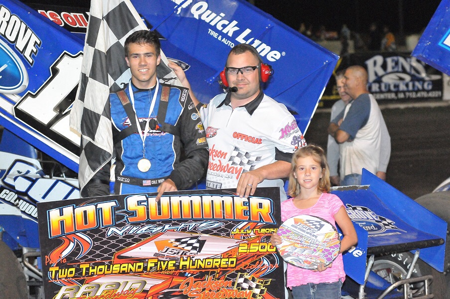 Cole Wood – Big Win at Rock Rapids Page 1 HoseHeads Sprint Car General ...