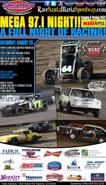 THIS SATURDAY AT SANTA MARIA SPEEDWAY Page 1 SCRAFAN.COM Forum